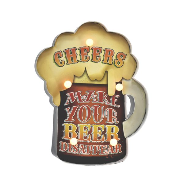Letrero Vintage Led Cheers 2021202 – MSA